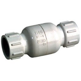 PVC Check Valve, Threaded, White, Schedule 40, 1-In. - Moscow, ID ...