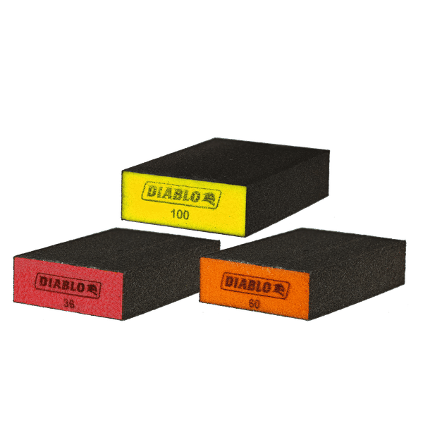 Diablo Assorted Flat Edge Sanding Sponges - Moscow, ID - Spence ...