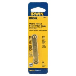 Pitch Gauge, Metric Tread, 16-Leaf - Moscow, ID - Spence Hardware & Supply